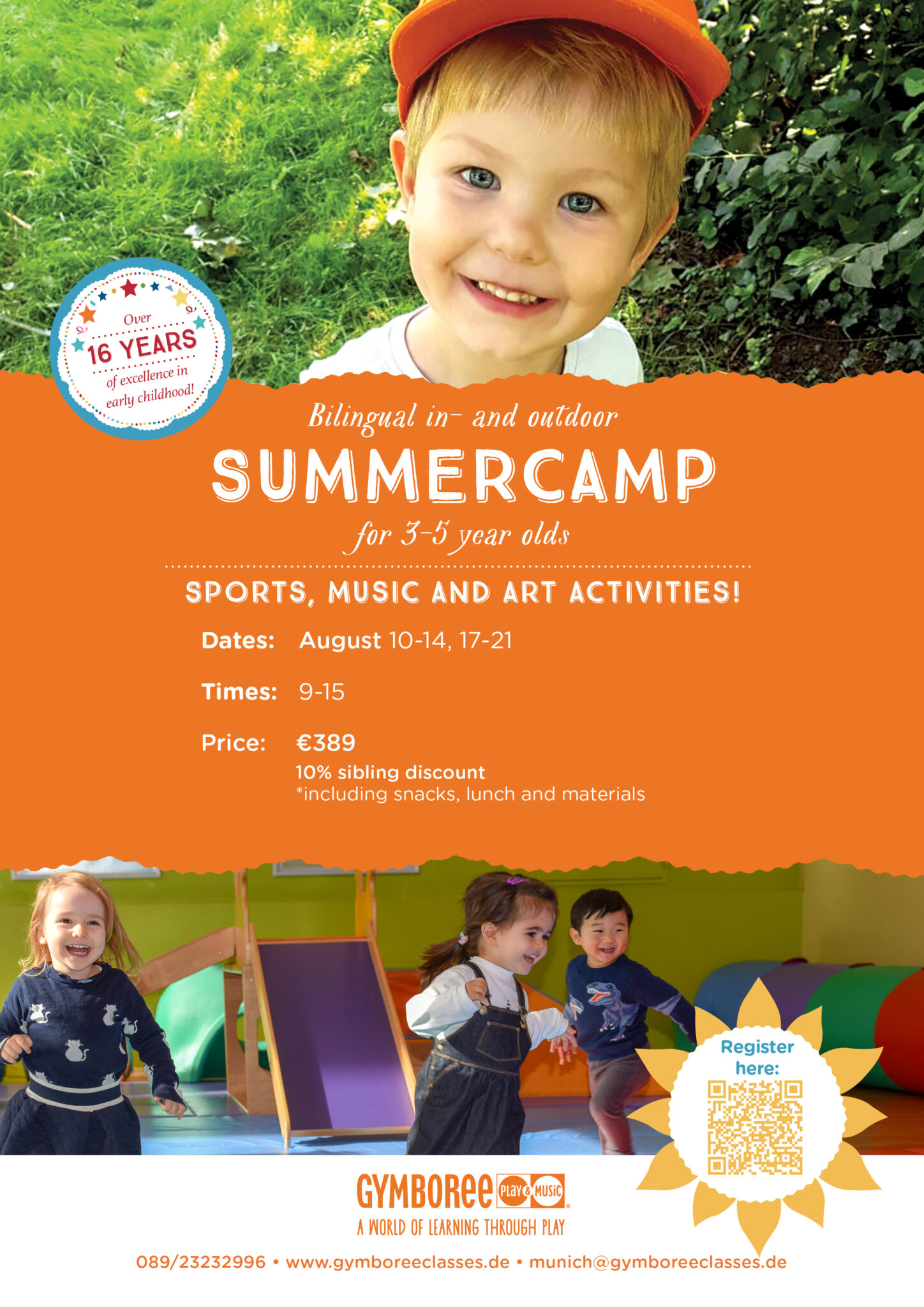 Summer Camps - Gymboree Play & Music